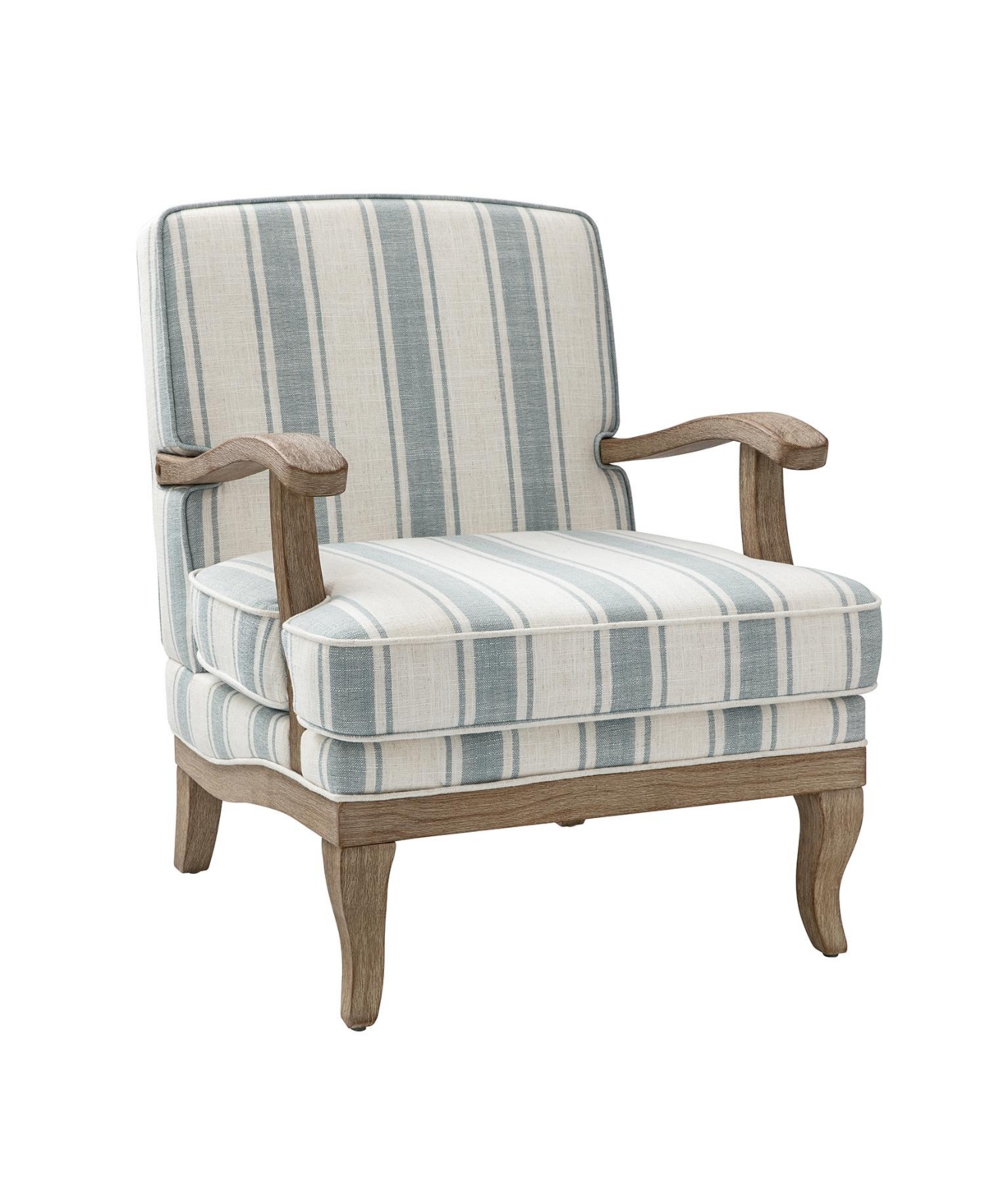 Click here for Rinaldo Farmhouse Armchair with Solid Wood Armrest... prices