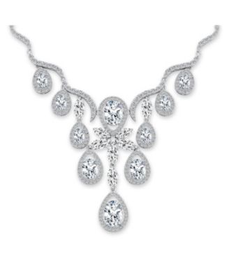 Click here for Bling Jewelry Art Deco Collar Necklace Set With Te... prices