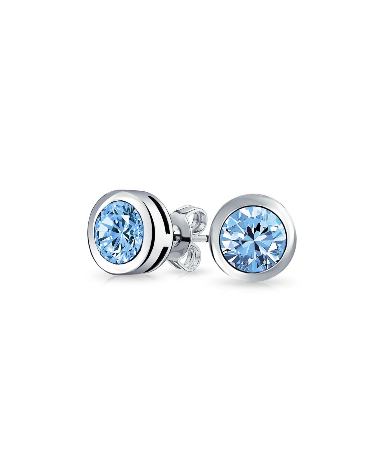 Click here for Bling Jewelry Simple Classic Bezel Set Cubic Zirco... prices