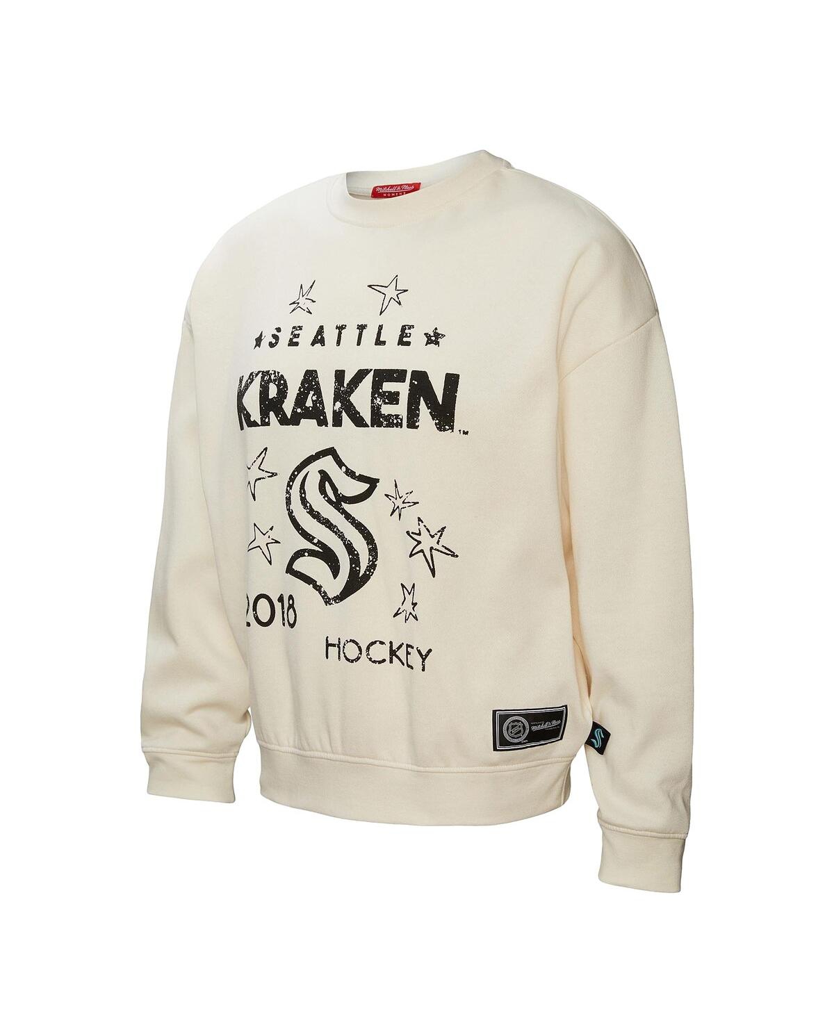 Click here for Mitchell & Ness Womens Cream Seattle Kraken Logo 3... prices