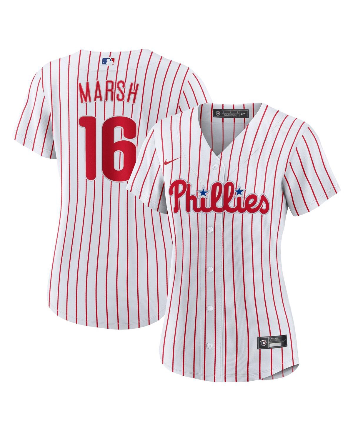 Click here for Nike Womens Brandon Marsh White Philadelphia Phill... prices