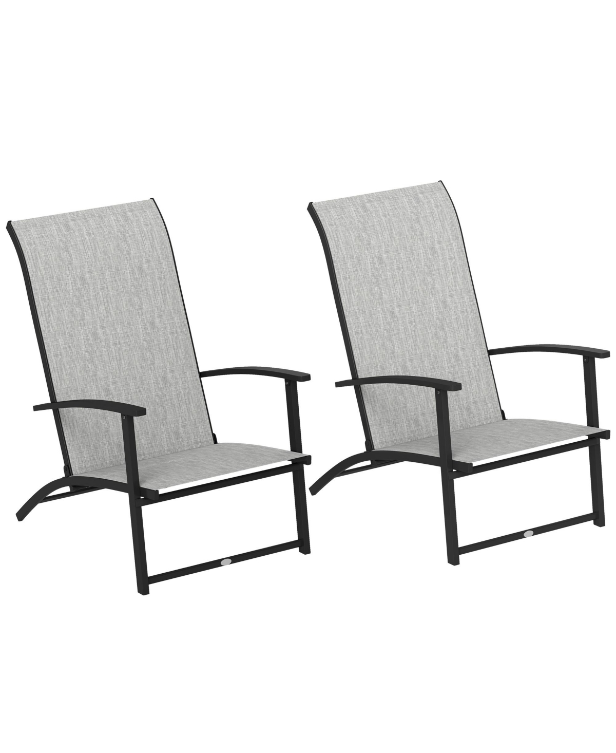 Click here for Outsunny Folding Patio Chairs Set of 2  Portable C... prices