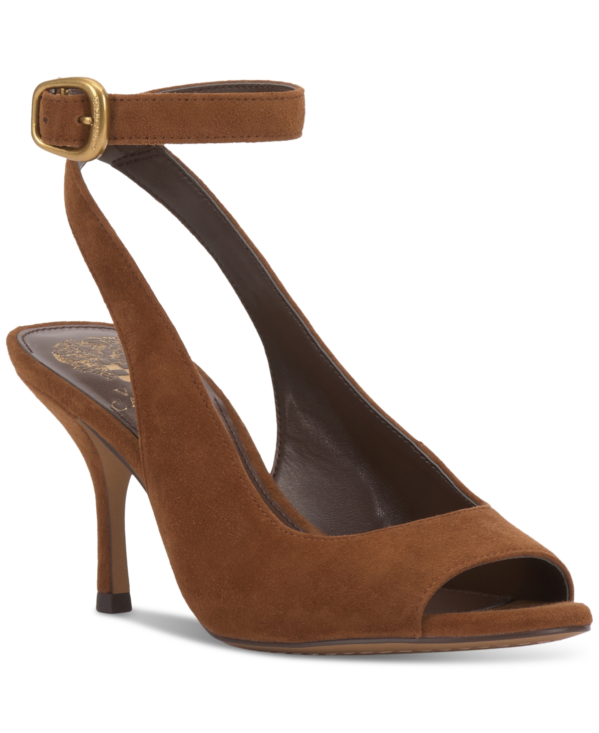 Click here for Vince Camuto Womens Pavles Peep-Toe Pumps - Burnt... prices