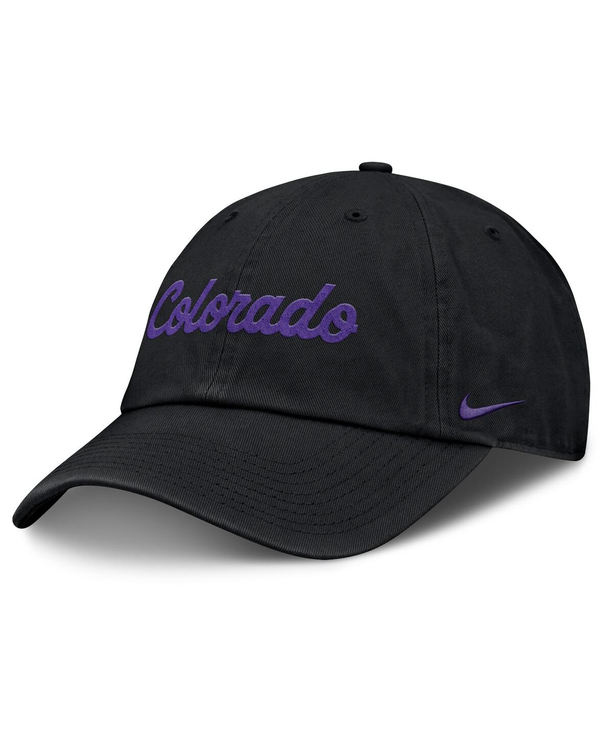Click here for Nike Womens Black Colorado Rockies Club Adjustable... prices