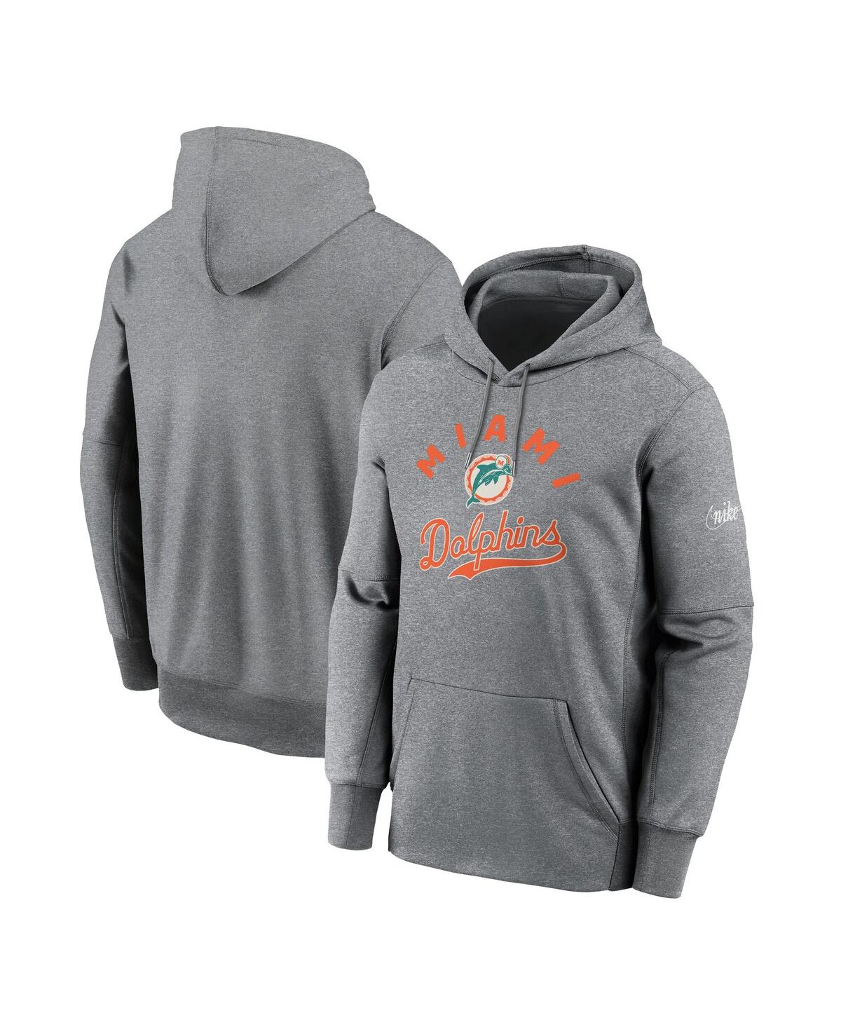 Click here for Nike Mens Heather Gray Miami Dolphins Performance... prices