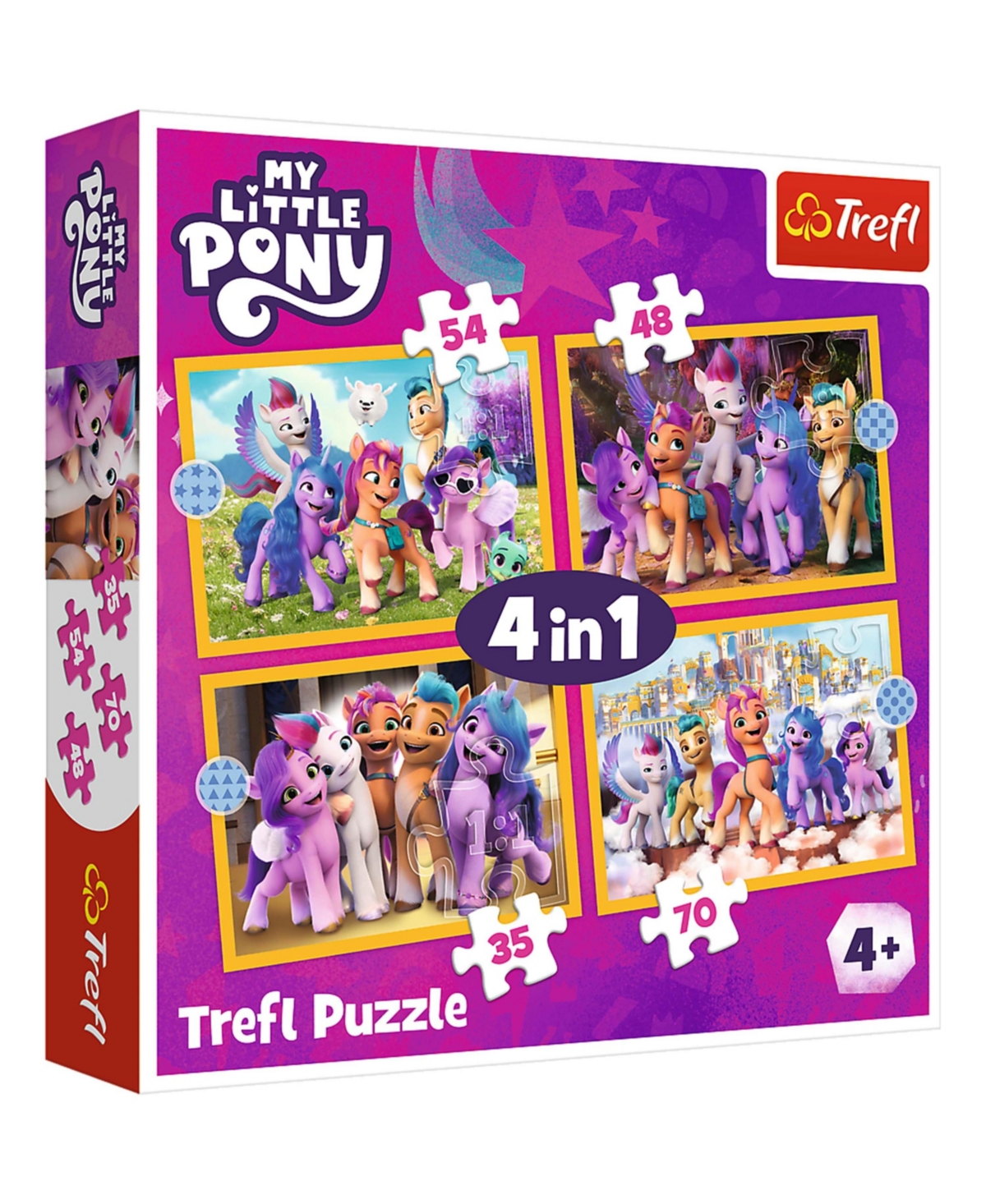 Click here for Trefl Red 4 in 1 Puzzle - My Little Pony - Meet th... prices