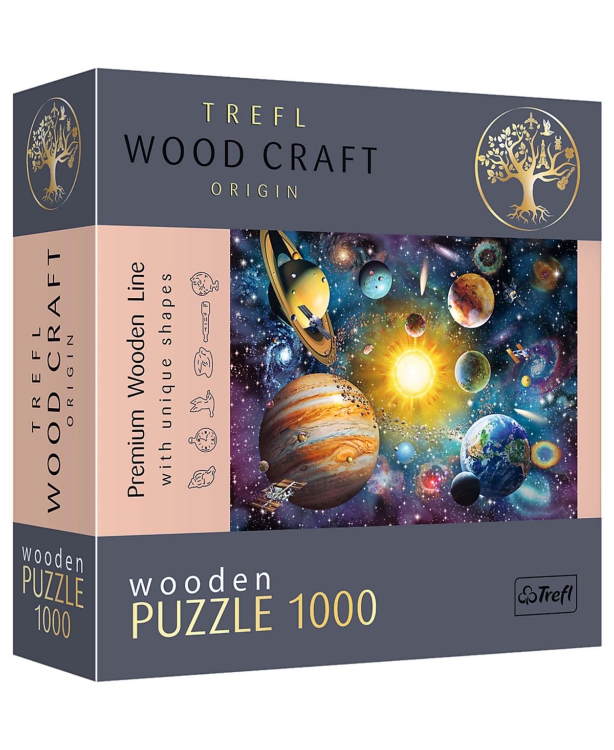Click here for Trefl Wood Craft 1000 Piece Wooden Puzzle - Journe... prices