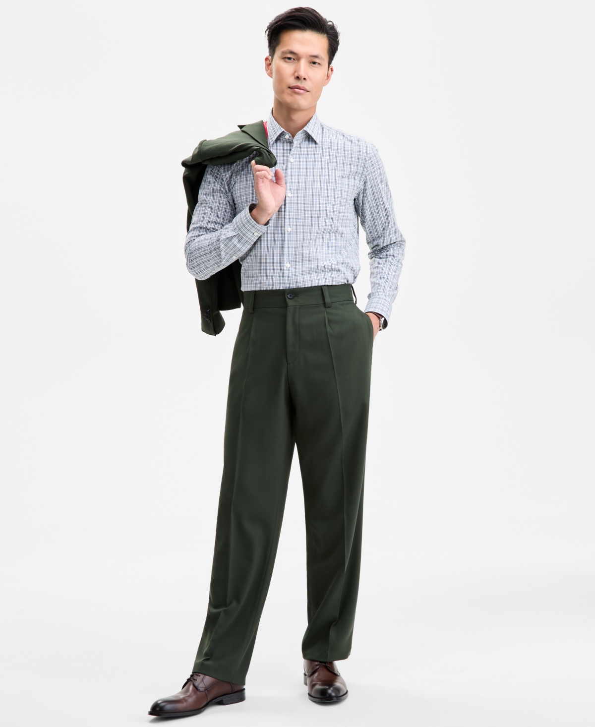 Click here for Hugo by Hugo Boss Mens Modern-Fit Solid Suit Separ... prices