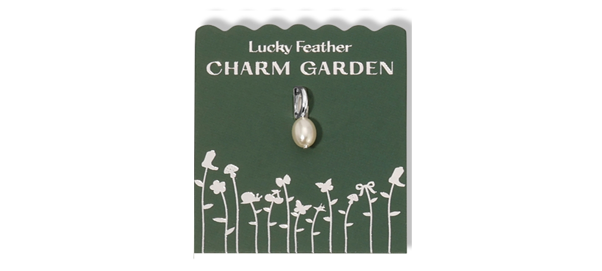 Click here for Lucky Feather Charm Garden - Silver - Pearl Charm prices