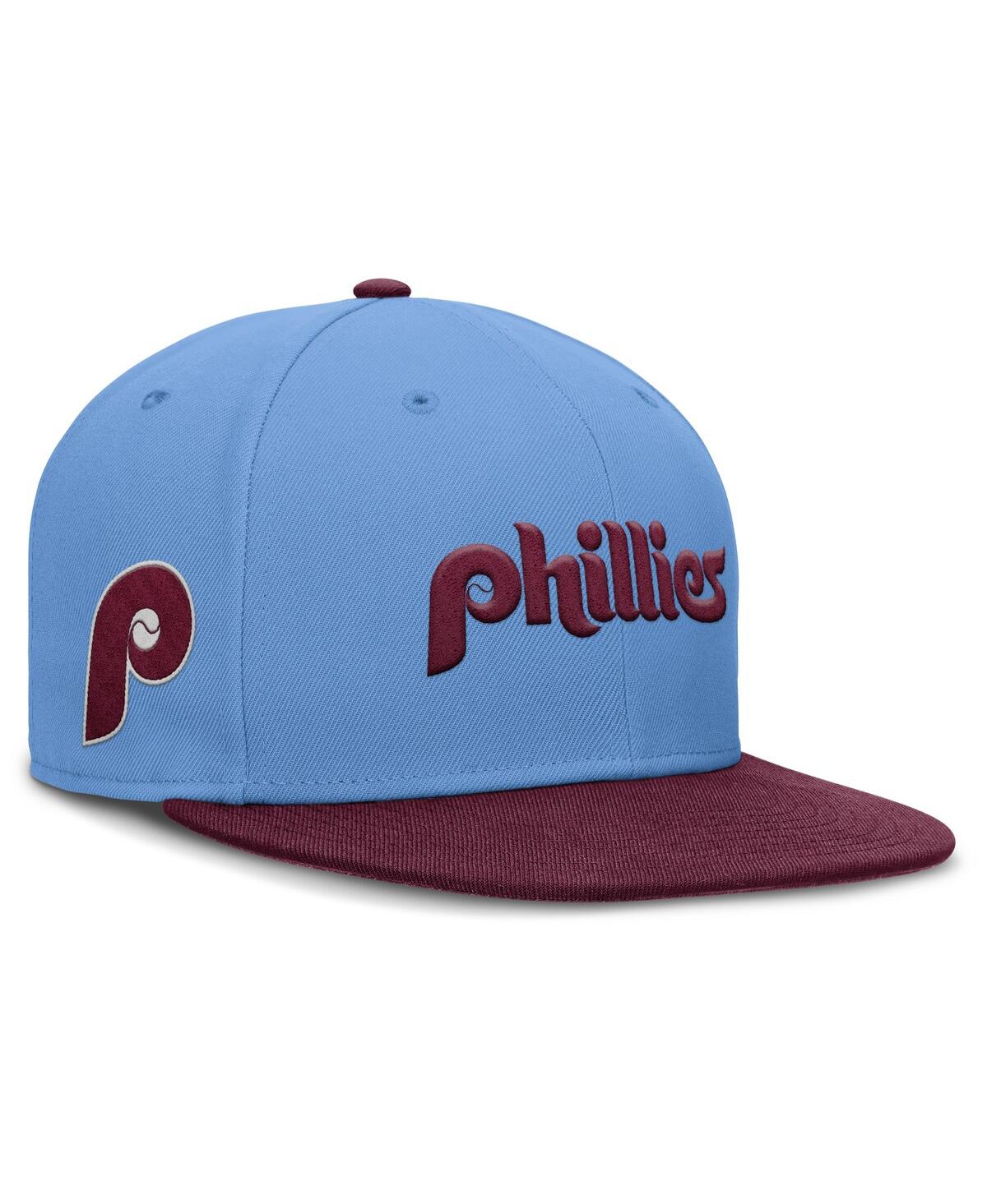 Nike Men's Light Blue Philadelphia Phillies True Performance Fitted Hat ...