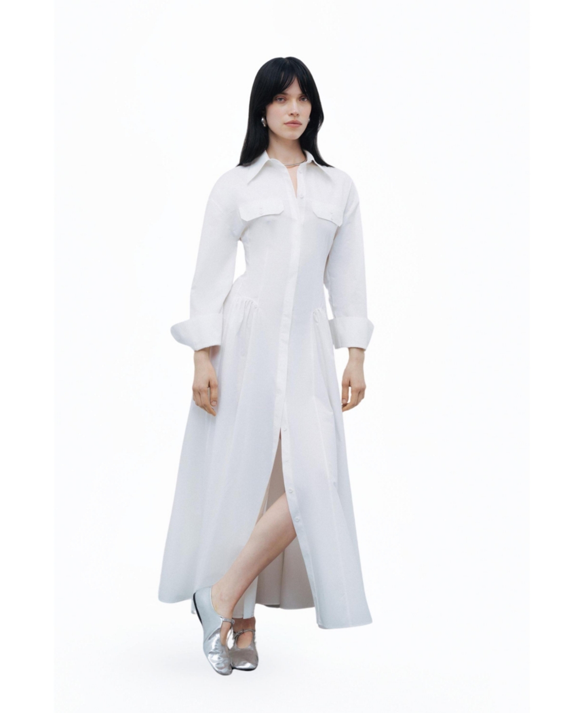 Click here for Nocturne Womens Gathers Detailed Maxi Dress - Open... prices