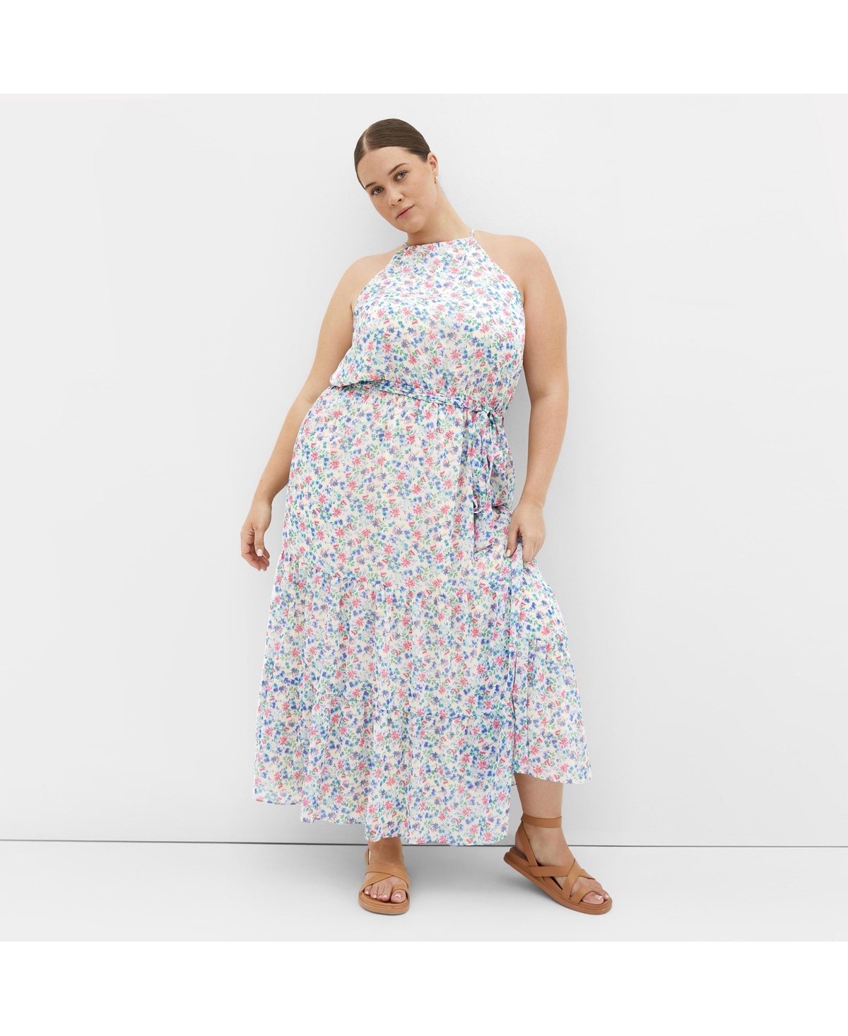 Click here for City Chic Plus Size Lidia Print Maxi Dress - Delic... prices