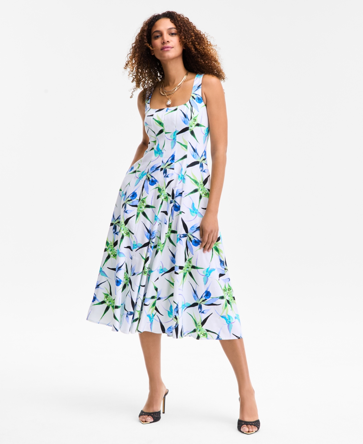 Click here for I.n.c. International Concepts Womens Printed Squar... prices