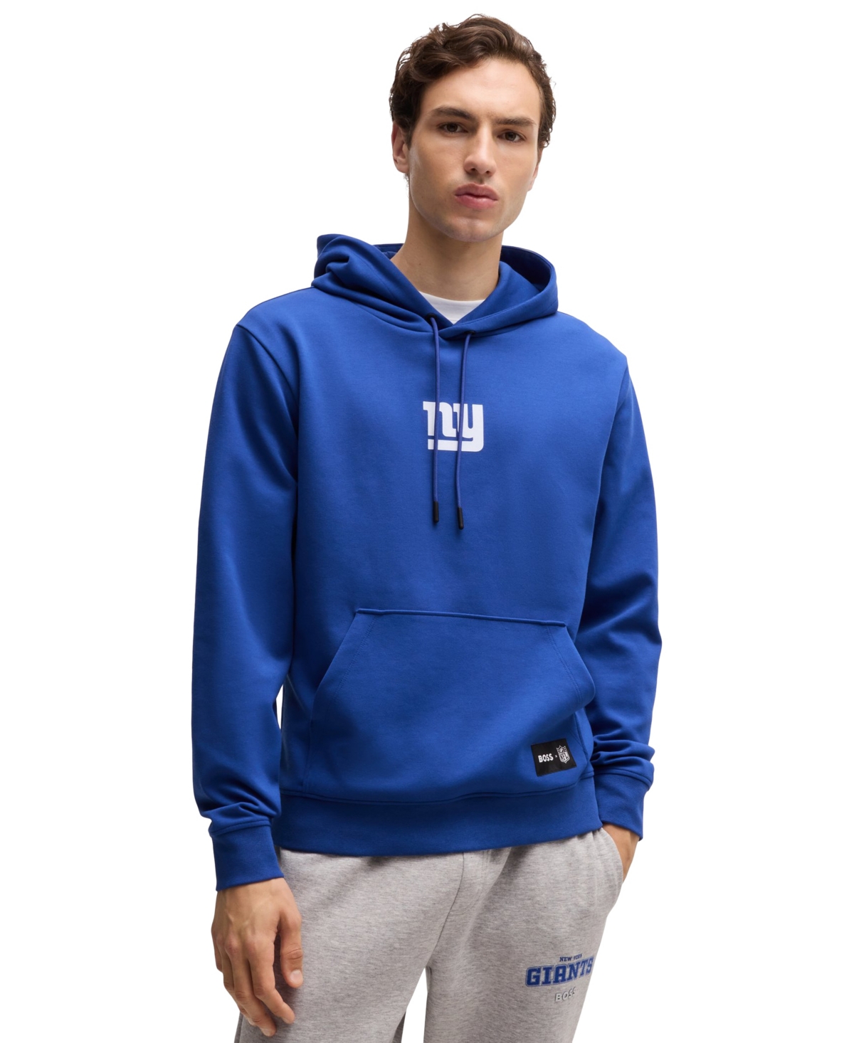 Click here for Hugo Boss x Nfl Mens Interlock Hoodie - Giants Blu... prices