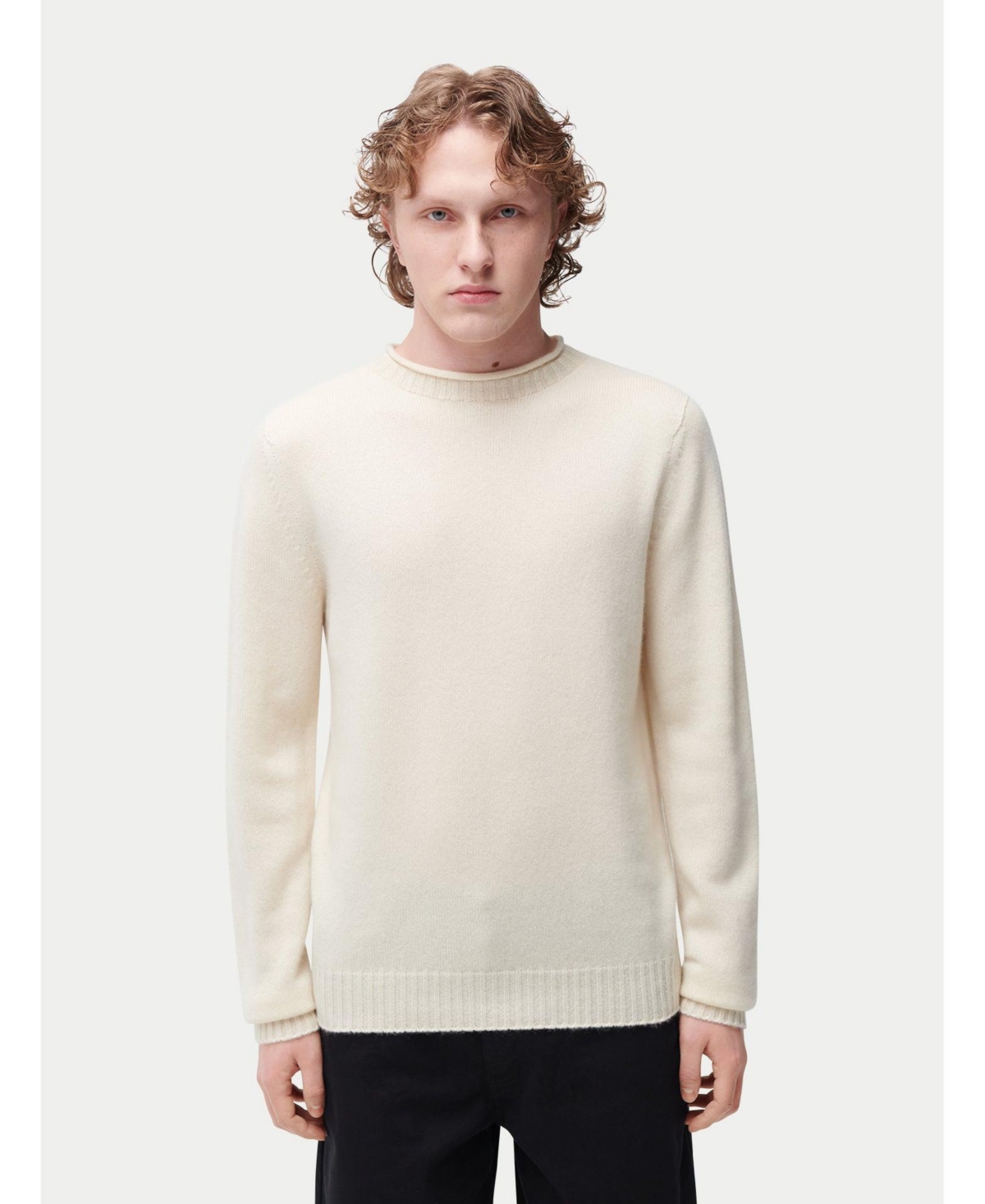 Click here for Gobi Cashmere Mens Rolled Neck Cashmere Sweater -... prices
