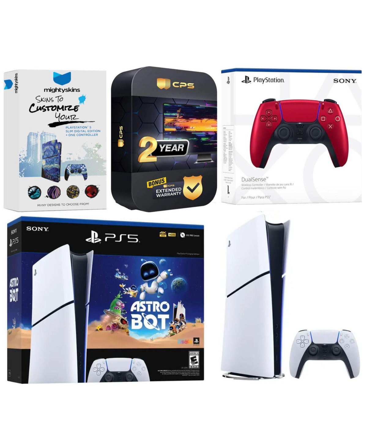 Click here for Sony PlayStation 5 Slim Digital PS5 Astro Bot Bund... prices
