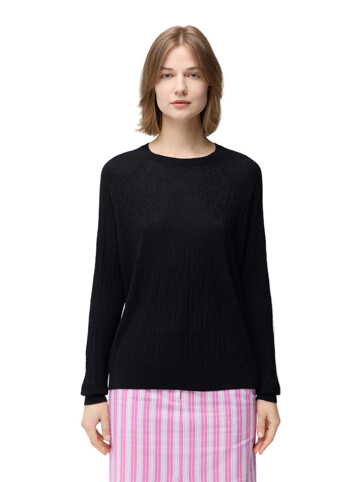 Click here for Gobi Cashmere Womens Silk Cashmere Textured Sweate... prices