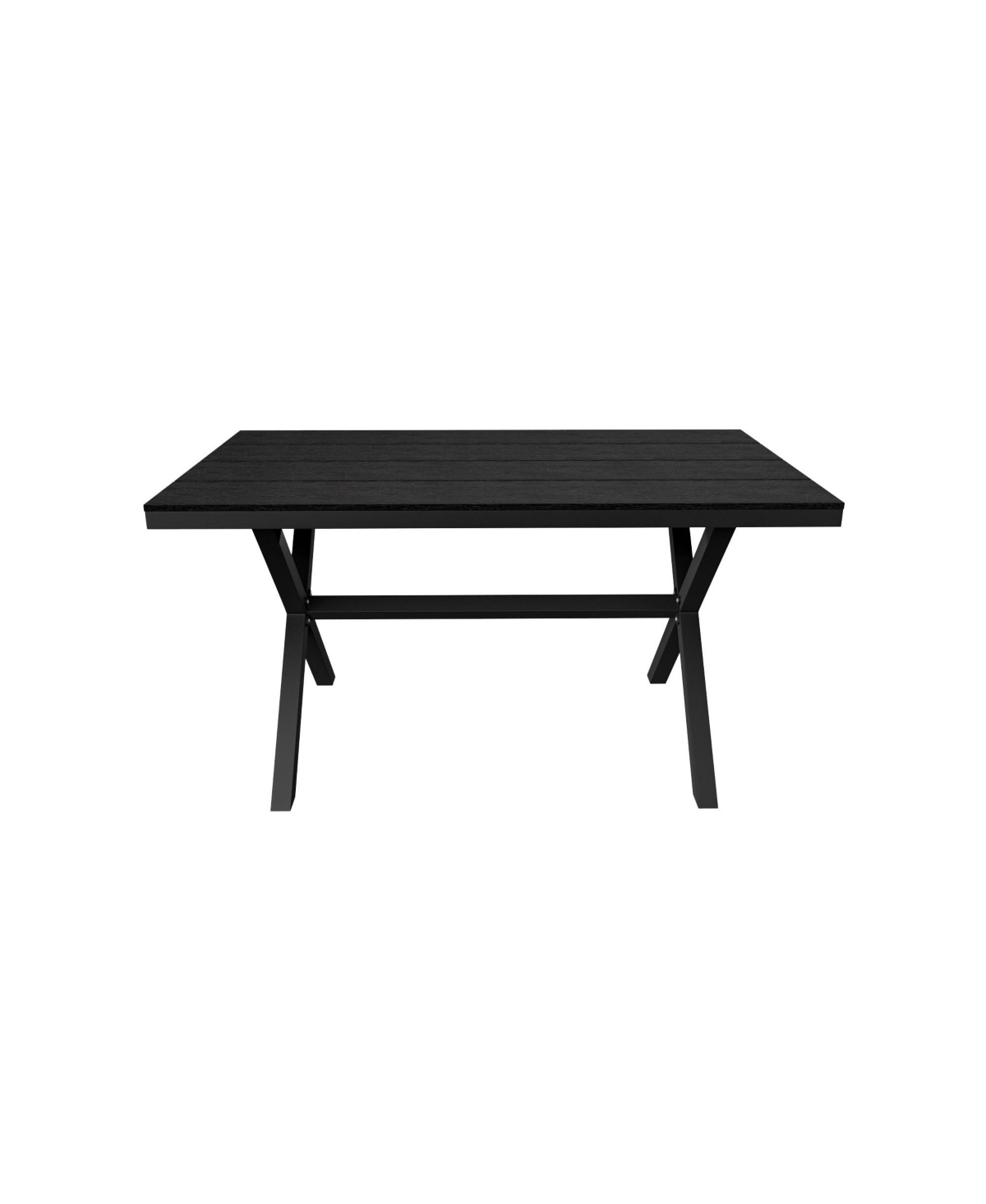 Click here for 59 Inch Rectangular Outdoor Dining Table Imitation... prices