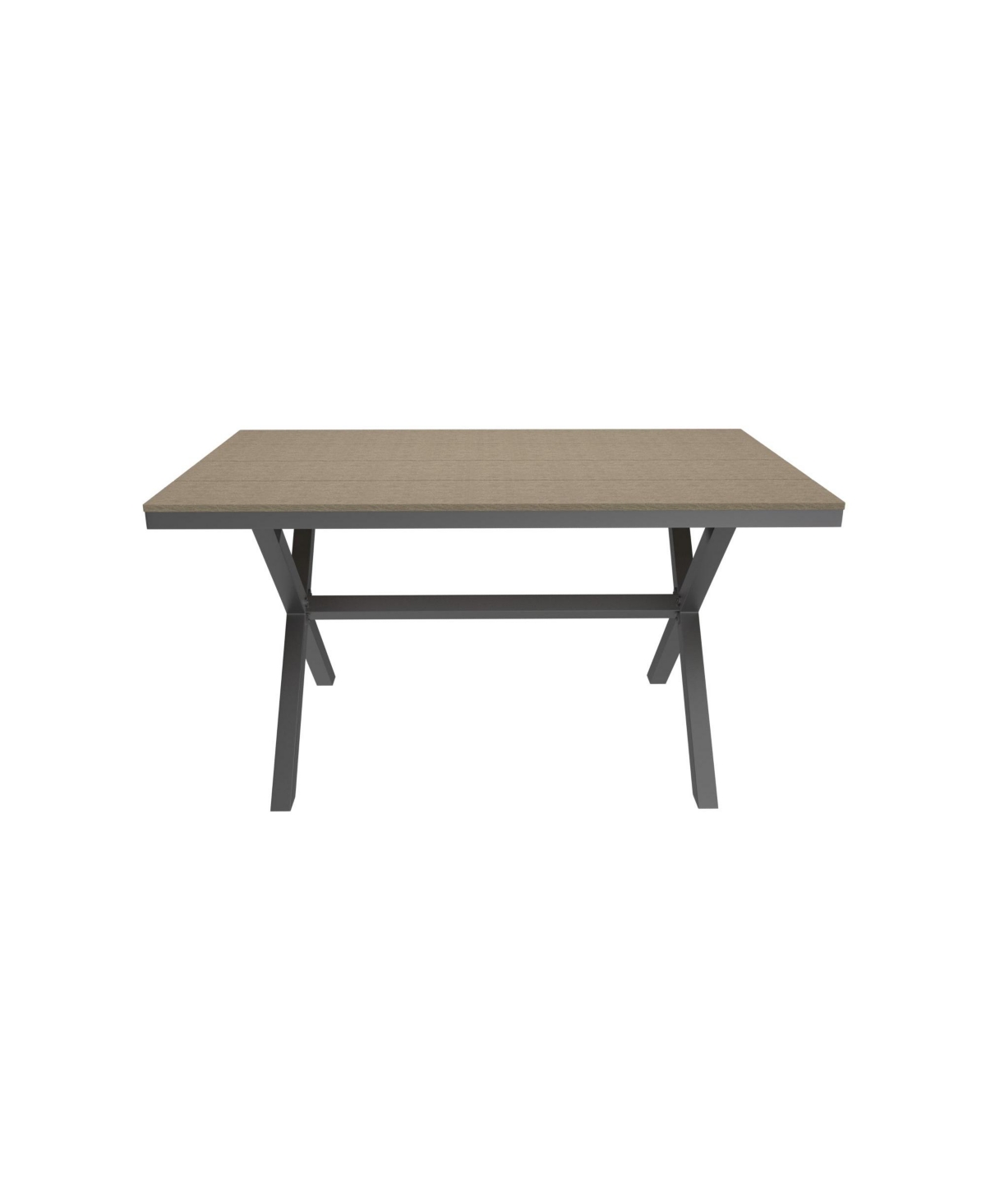 Click here for 59 Inch Rectangular Outdoor Dining Table Imitation... prices