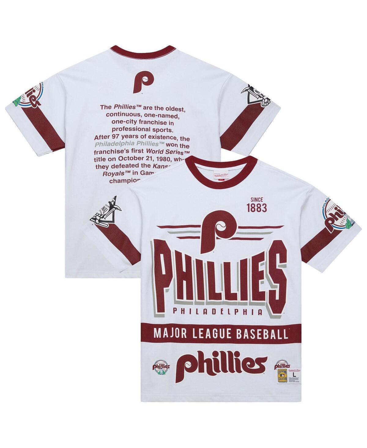 Click here for Mitchell & Ness Mens White Philadelphia Phillies C... prices