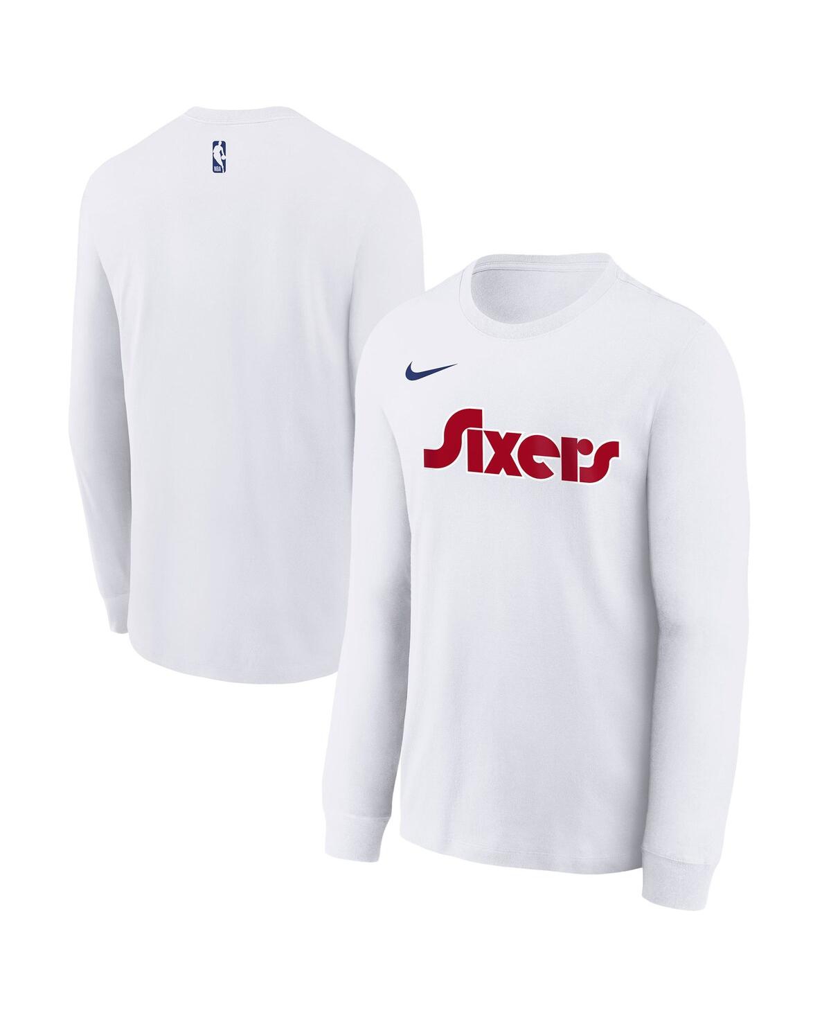 Click here for Nike Big Boys and Girls White Philadelphia 76ers 2... prices