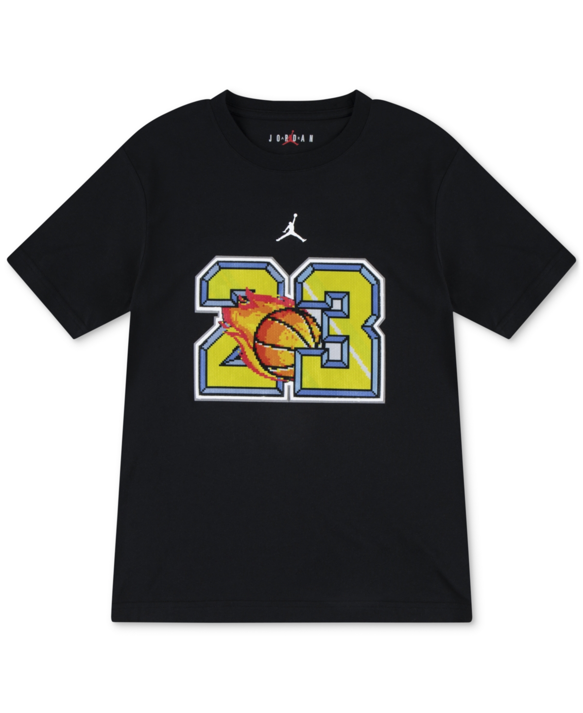 Click here for Jordan Big Boys Customized Air Flame Graphic T-Shi... prices
