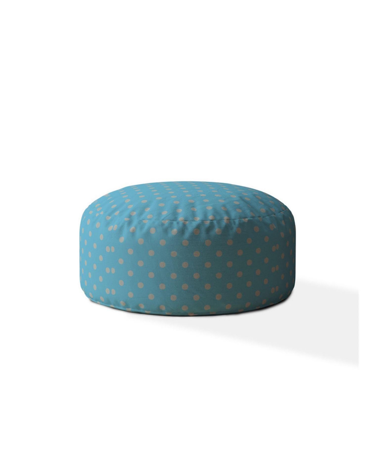 Click here for Decorative Cotton Round Polka Dots Pouf Ottoman fo... prices