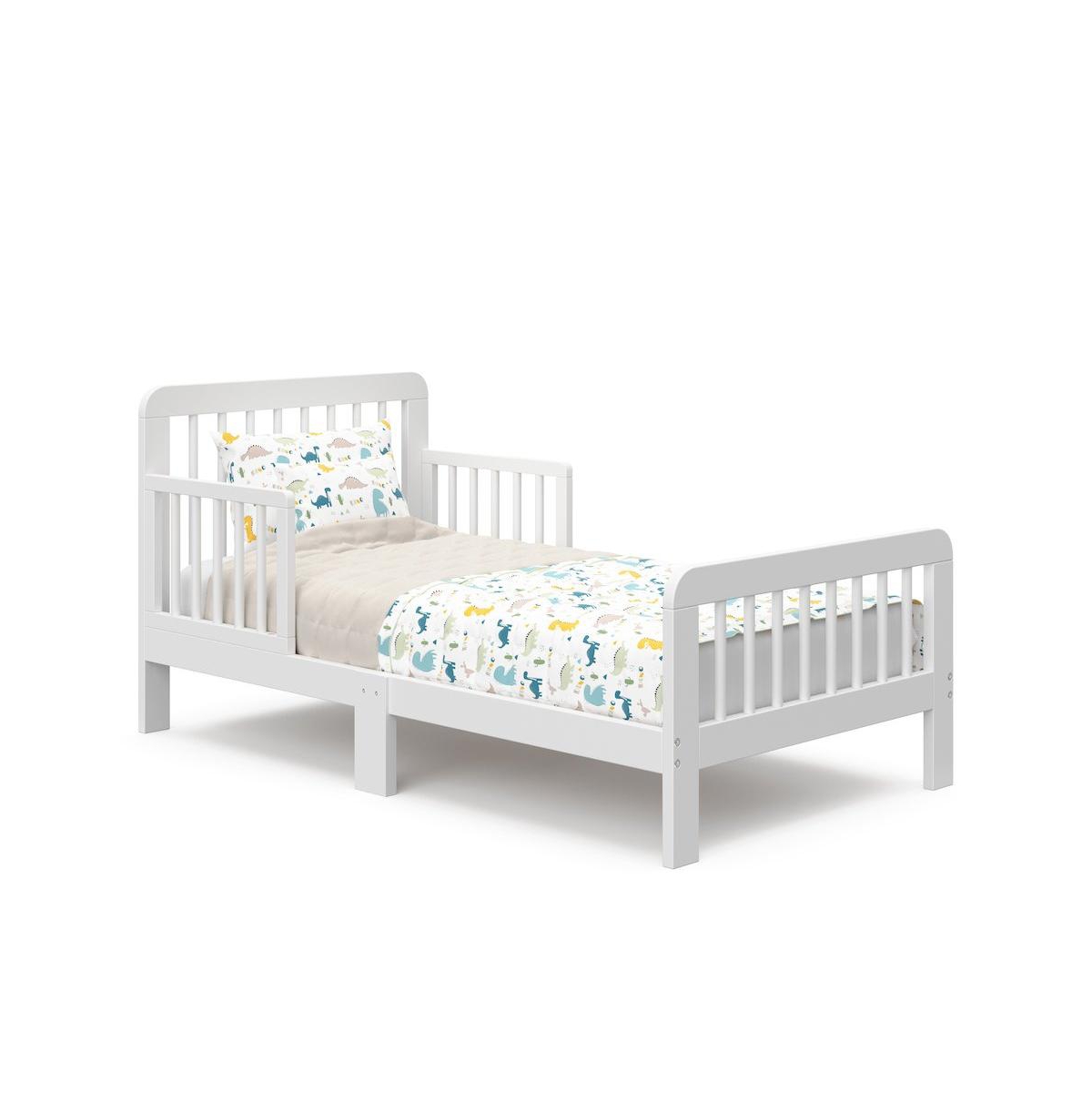 Click here for Storkcraft Pasadena Toddler Bed - White prices