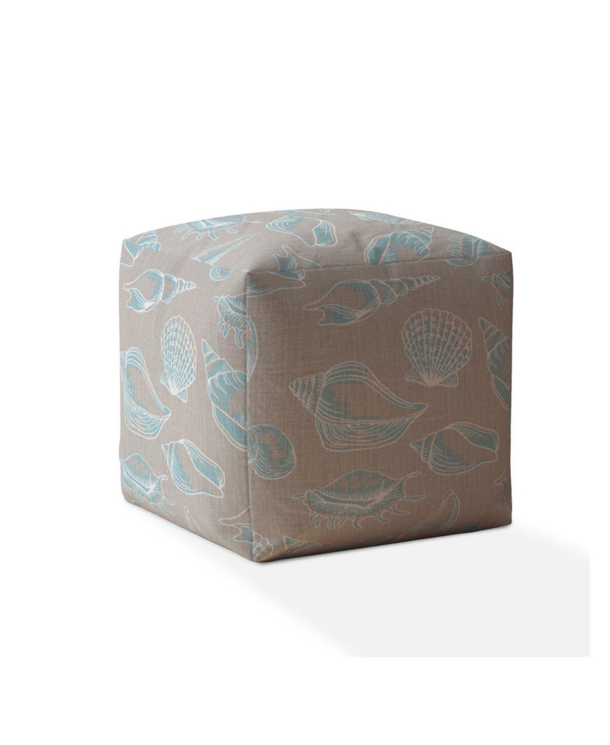 Click here for Canvas Animal Print Pouf Ottoman – Stylish... prices
