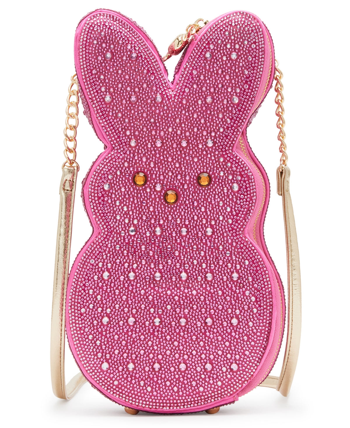 Click here for Betsey Johnson Rhinestone Peeps Small Crossbody Ba... prices