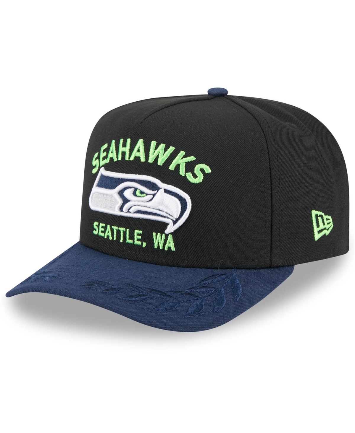 Click here for New Era Mens Black/ College Navy Seattle Seahawks... prices