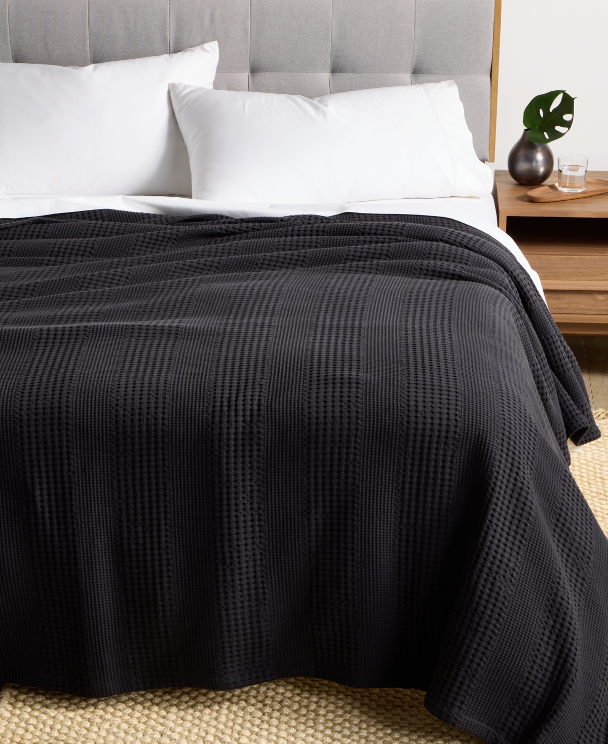 Click here for Oake Cotton Waffle Blanket  King  Exclusively at M... prices