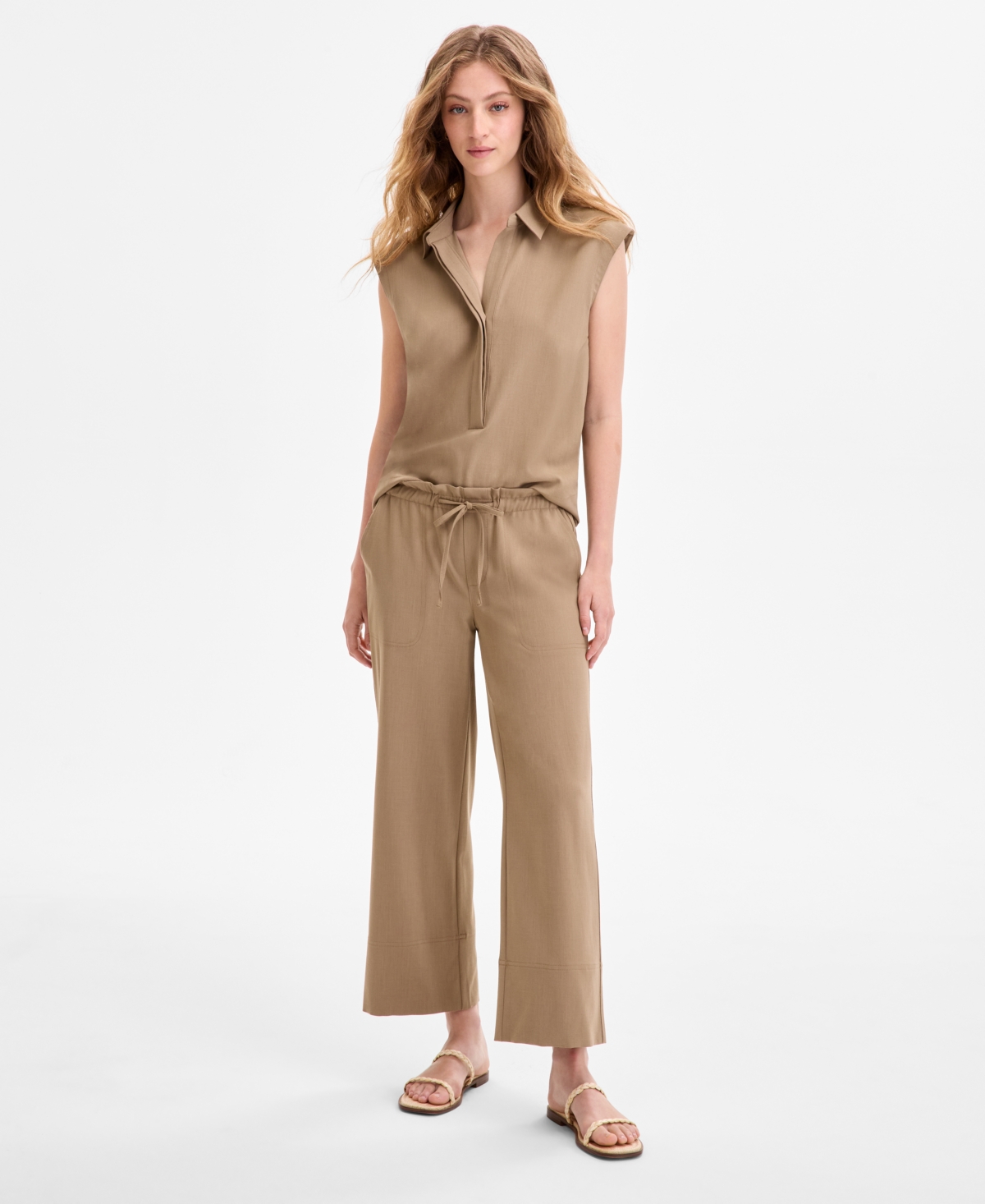Click here for Liverpool Los Angeles Womens Pull-on Wide-Leg Crop... prices