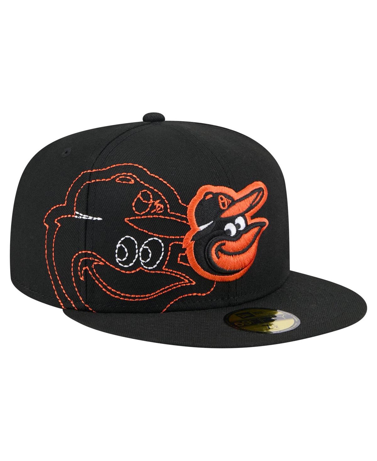 Click here for New Era Mens Black Baltimore Orioles Yarn Stitch 5... prices