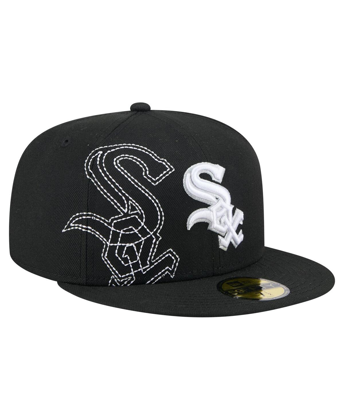 Click here for New Era Mens Black Chicago White Sox Yarn Stitch 5... prices