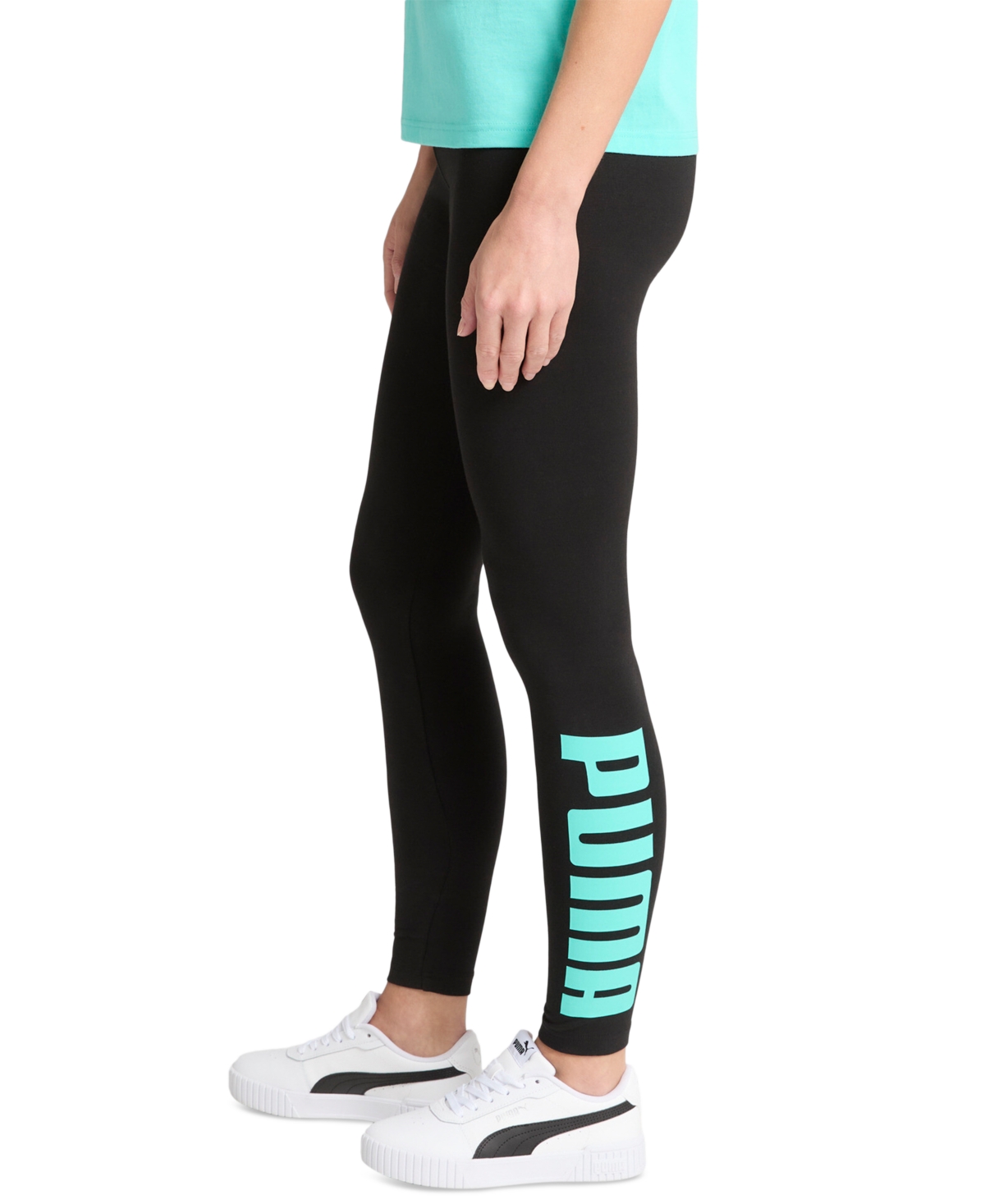 Click here for Puma Womens Athletic Graphic Full-Length Leggings... prices