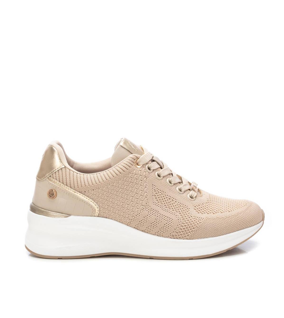Click here for Womens Comfort Sneakers By Xti - Beige prices