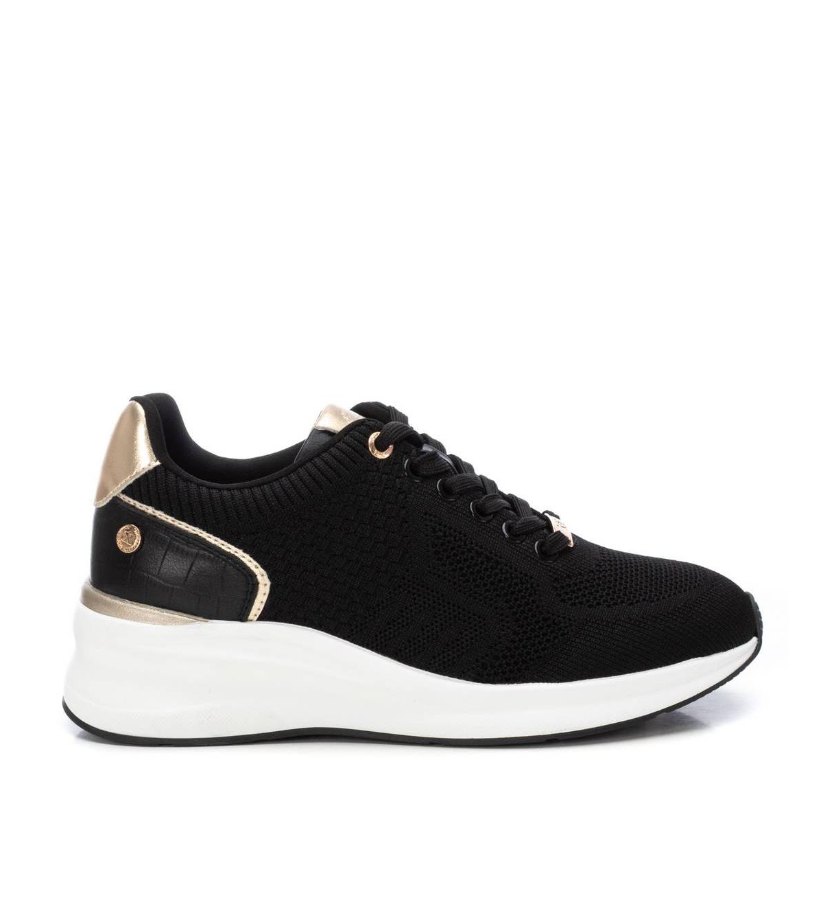 Click here for Womens Comfort Sneakers By Xti - Black prices