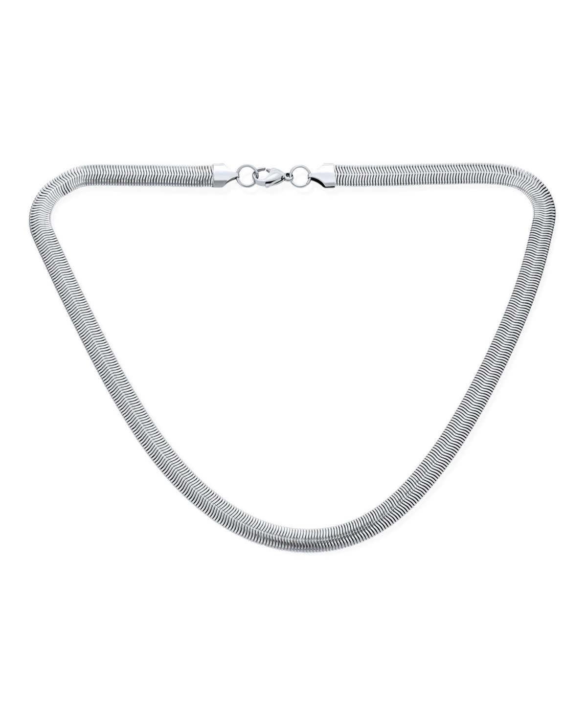 Click here for Bling Jewelry Wide Herringbone Flat Snake Flexible... prices