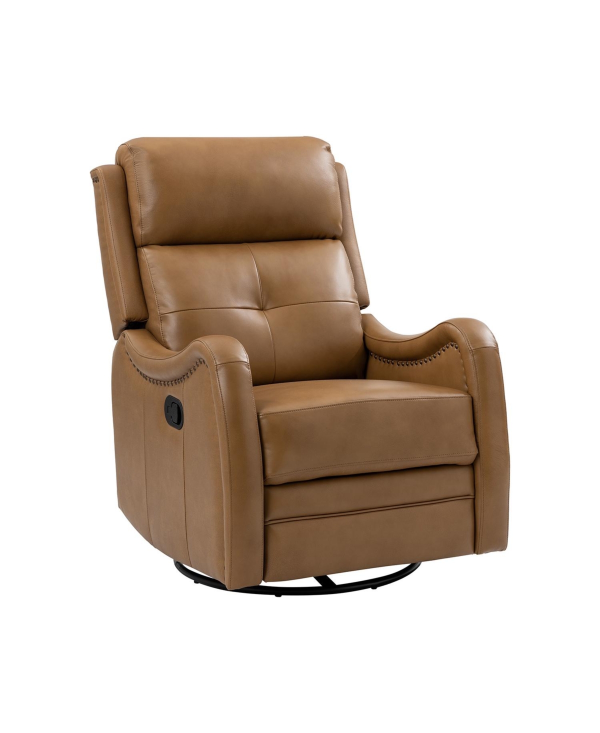 Click here for Susana Genuine Leather Swivel Rocker Recliner - Ca... prices