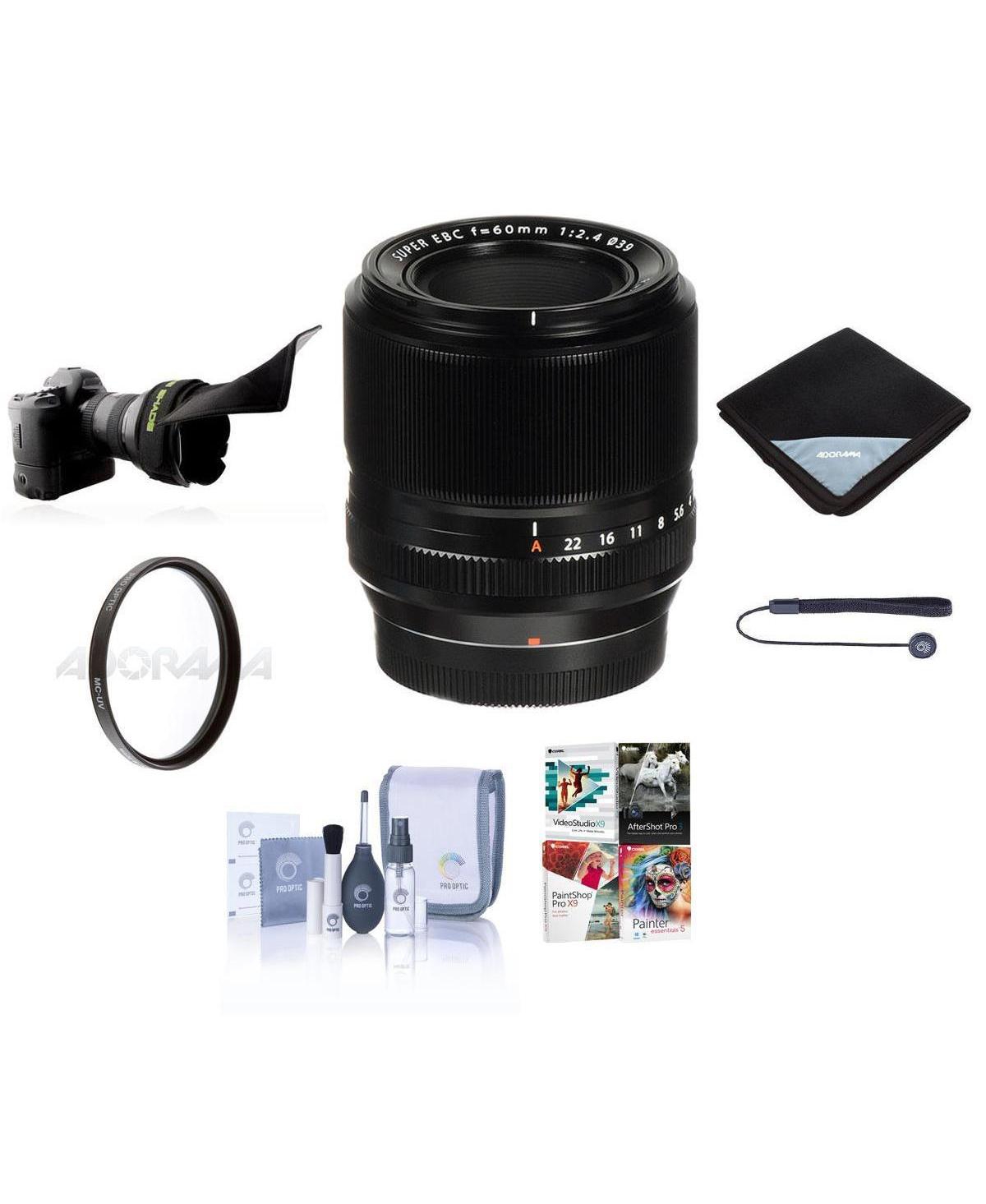 Click here for Fujifilm Xf 60mm f/2.4 R Macro Lens  Bundle with B... prices