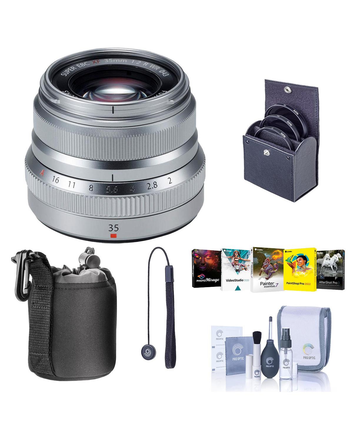 Click here for Fujifilm Xf 35mm f/2 R Wr Lens  Silver  Bundle wit... prices