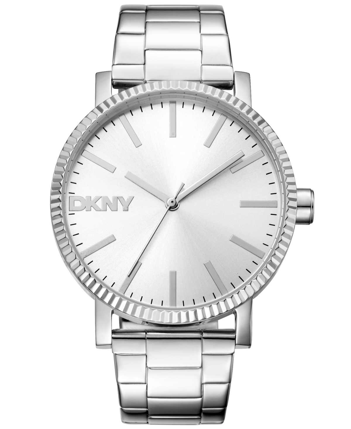 Click here for Dkny Womens Soho Maxi Stainless Steel Bracelet Wat... prices