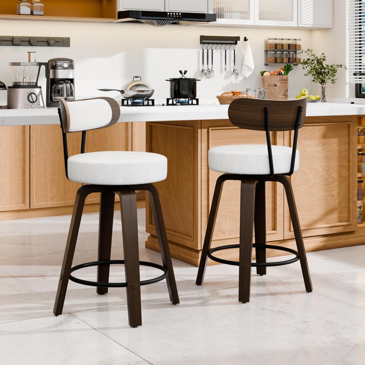 Click here for Dyhome 24 inches Bar Stools Set of 2  Counter Heig... prices
