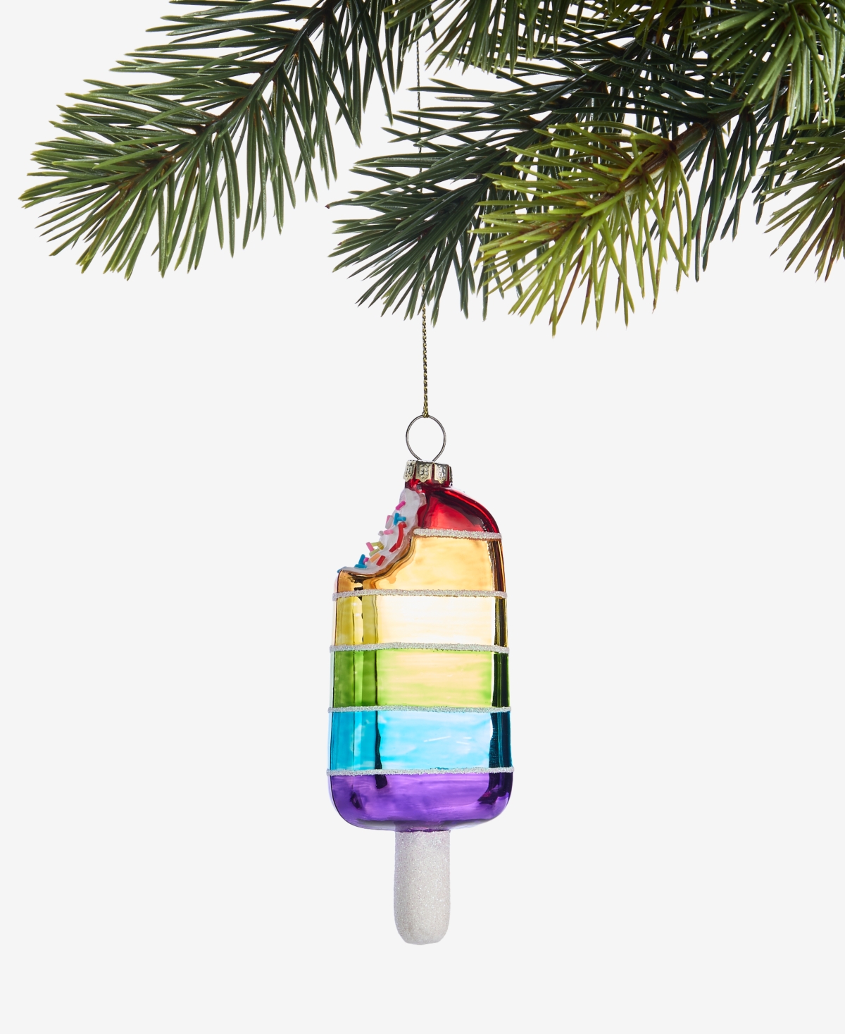 Click here for Holiday Lane Love Is Love Rainbow Popsicle Ornamen... prices