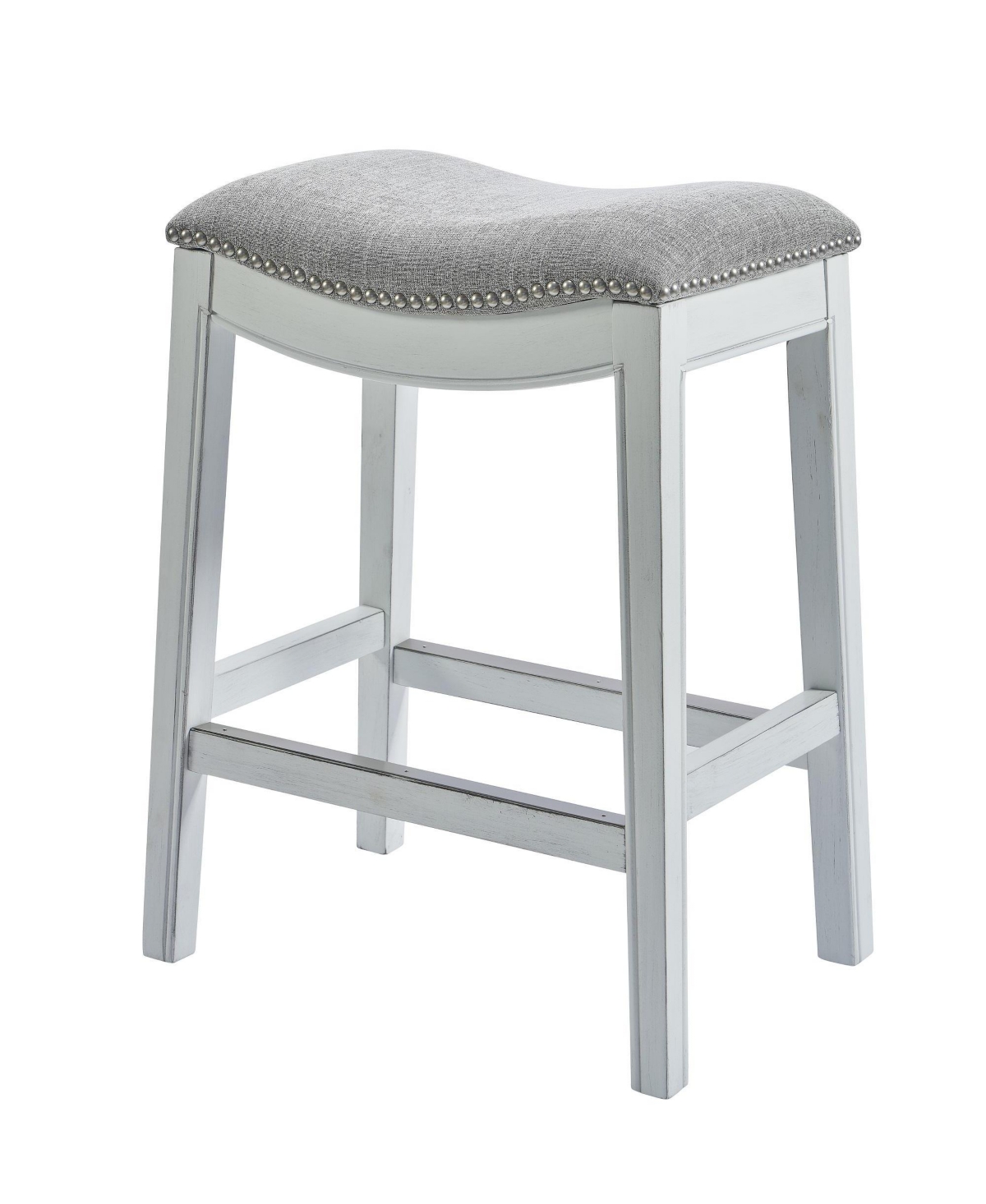 Click here for Upholstered And Solid Wood Backless Bar Height Bar... prices