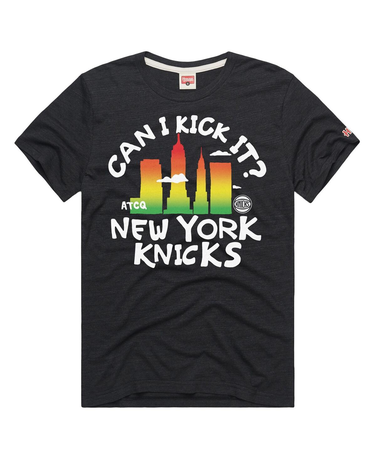 Click here for Homage Mens Charcoal New York Knicks A Tribe Calle... prices