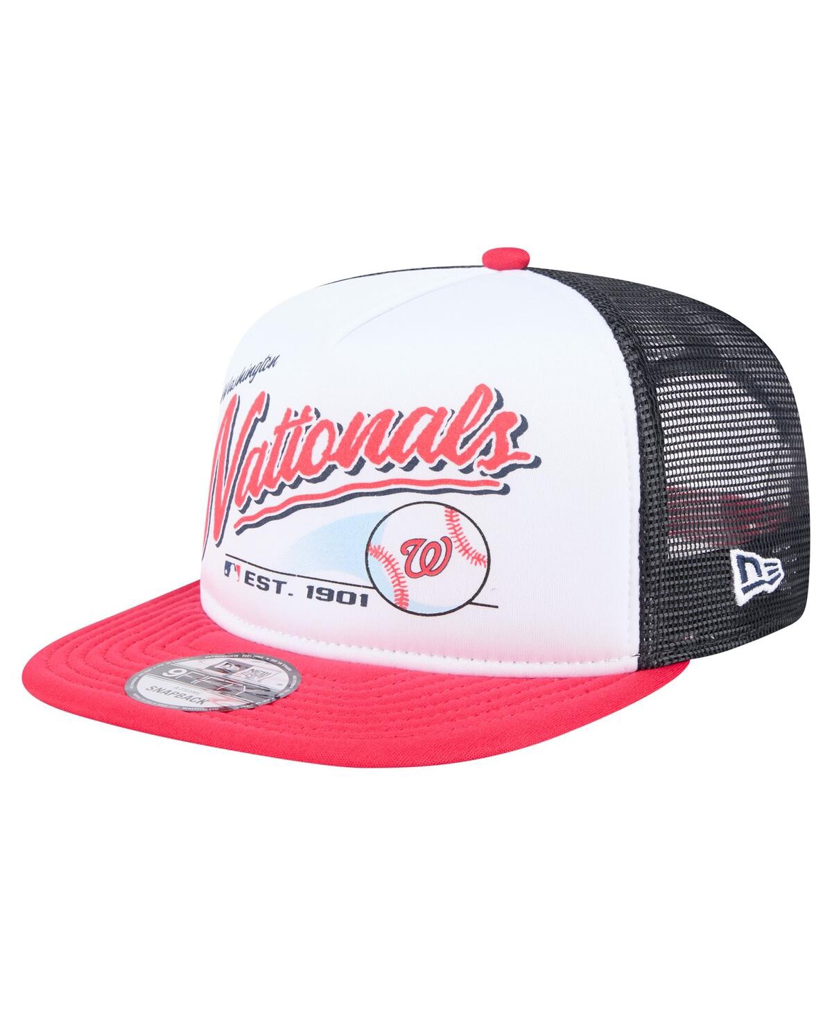 Click here for New Era Mens White/Red Washington Nationals Retro... prices