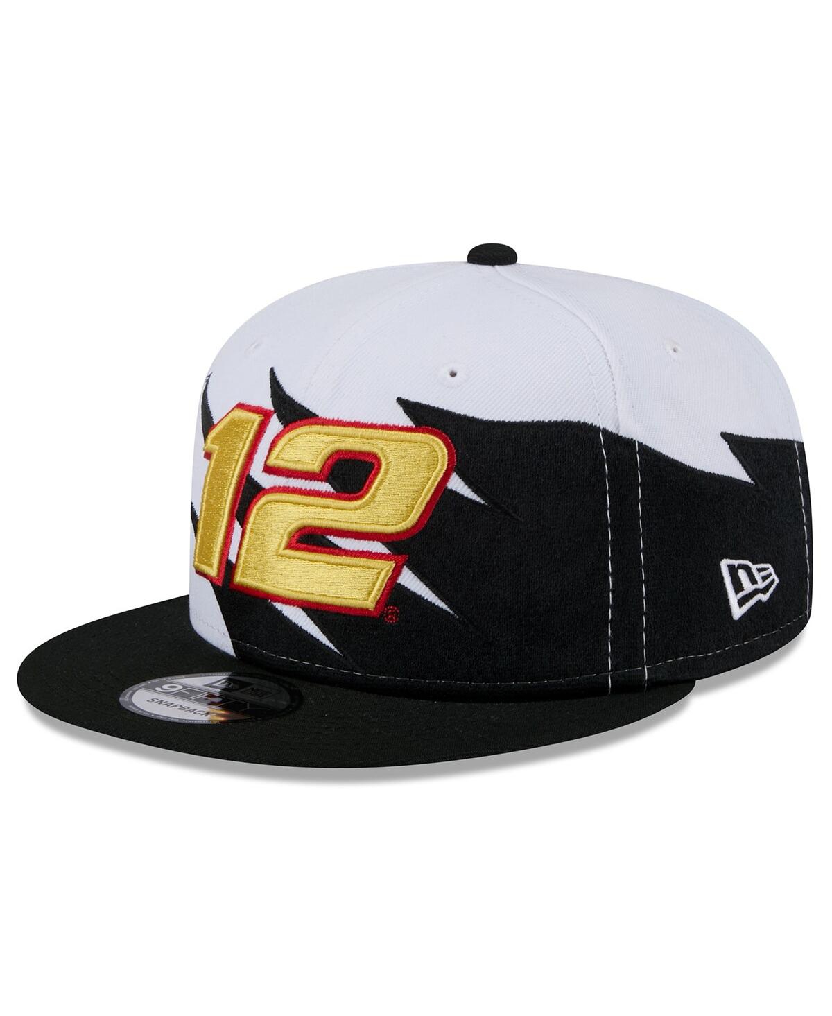 Click here for New Era Mens Black Ryan Blaney Jagged 9FIFTY Snapb... prices