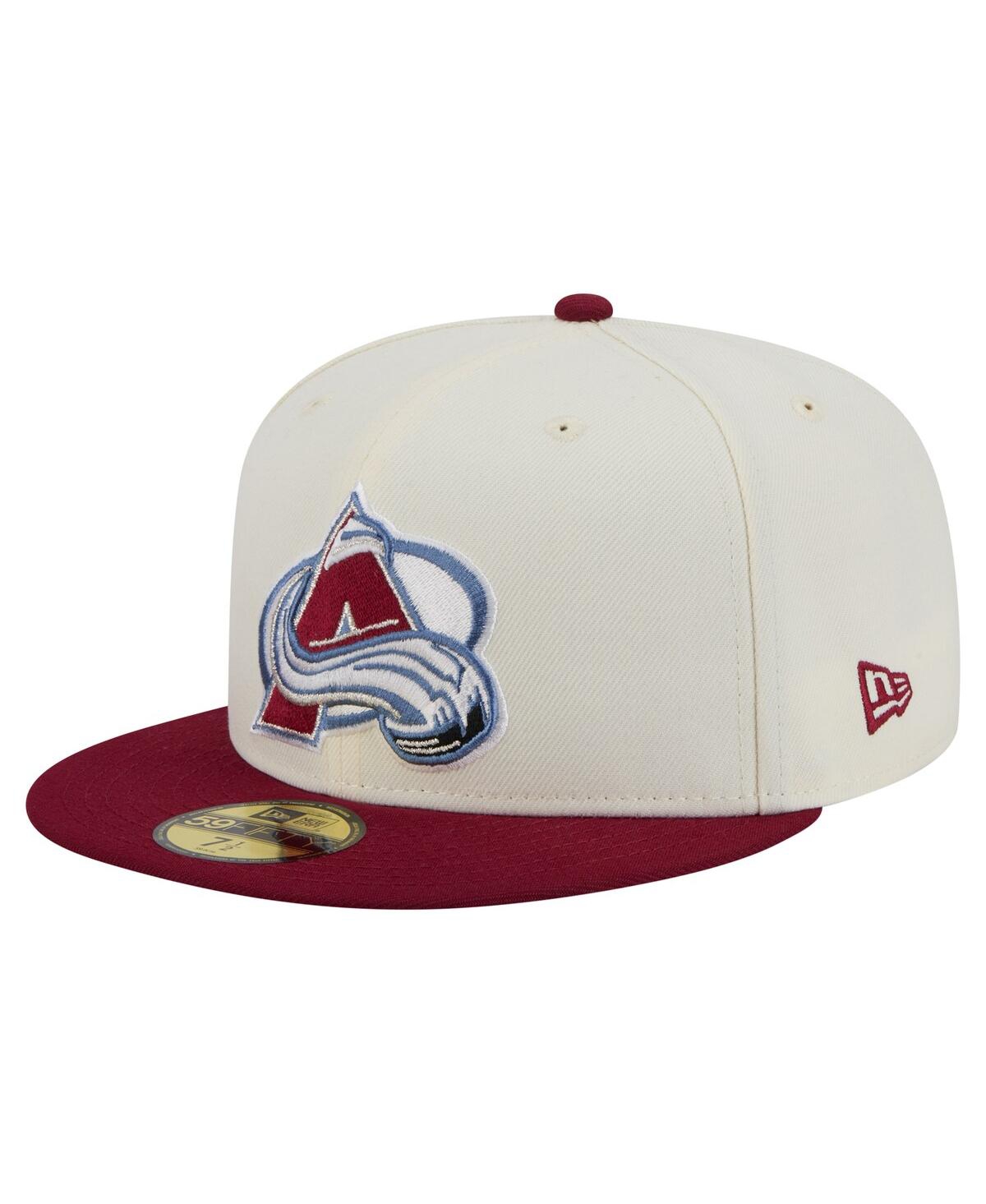 Click here for New Era Mens White Colorado Avalanche Chrome Two-T... prices